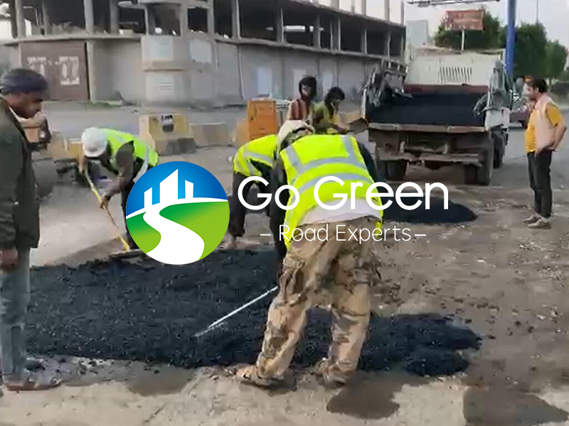 Go Green Cold Asphalt, Road Repair, Driveway Maintenance, Color Asphalt ...