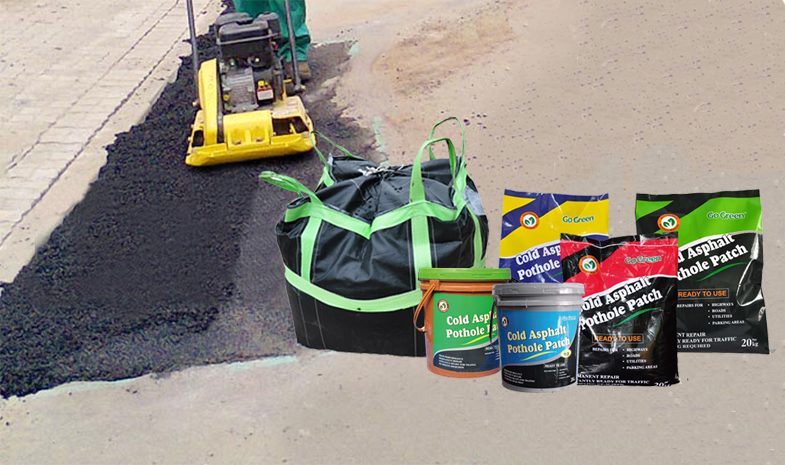 Go Green Cold Asphalt, Road Repair, Driveway Maintenance, Color Asphalt ...